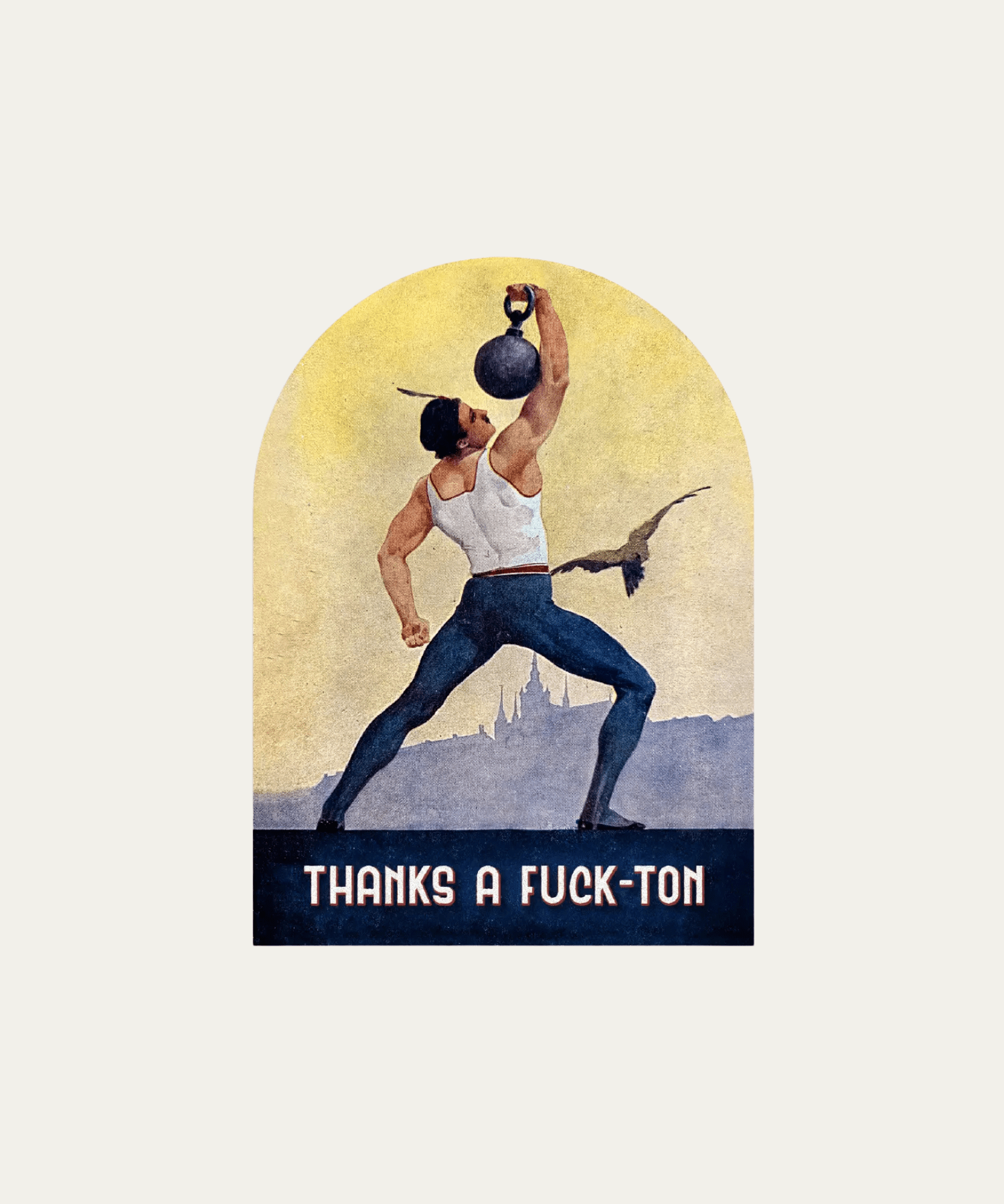 'Thanks A F*ck-Ton' Card – Stephenson House