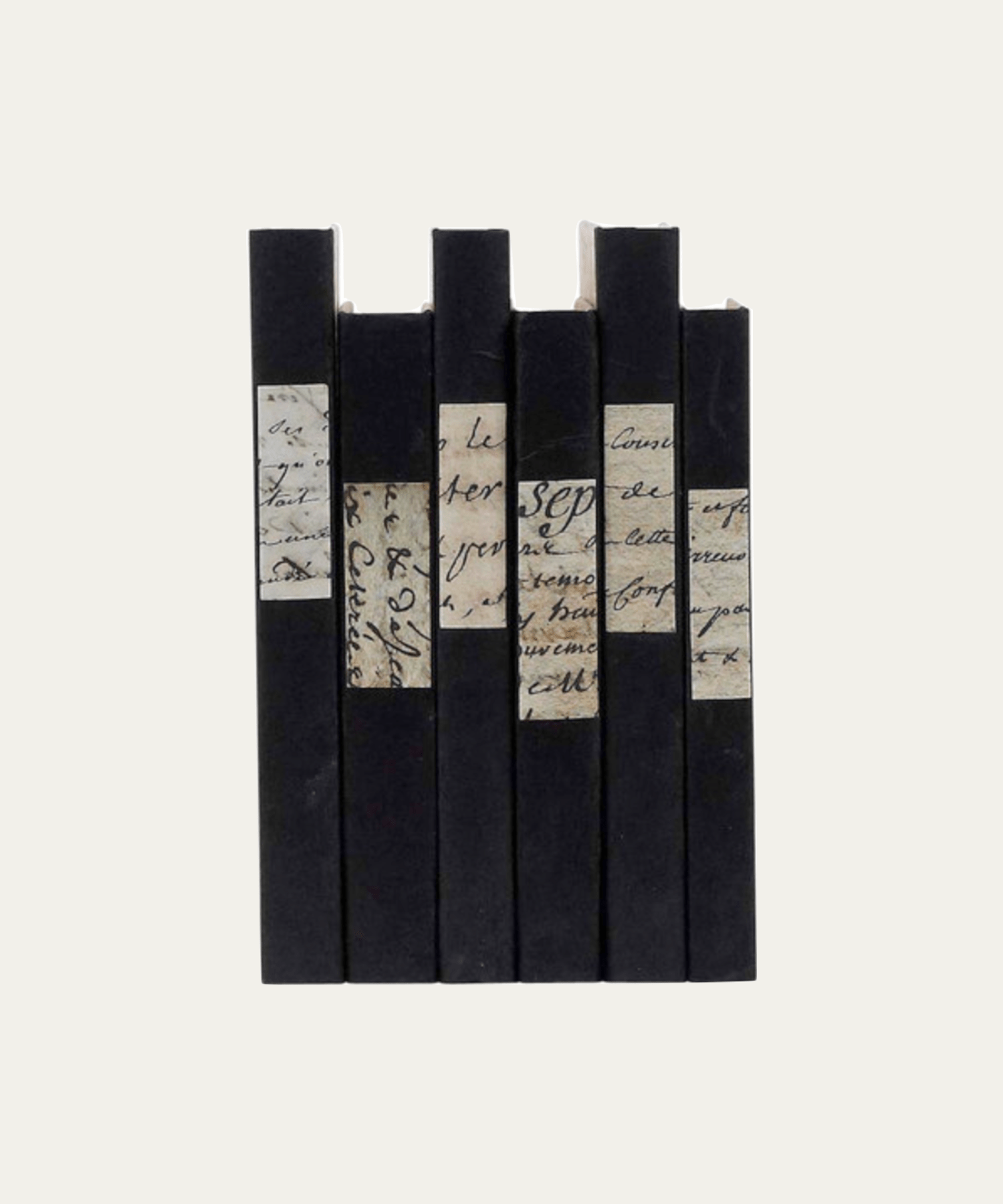 Script Label on Black, Book – Stephenson House