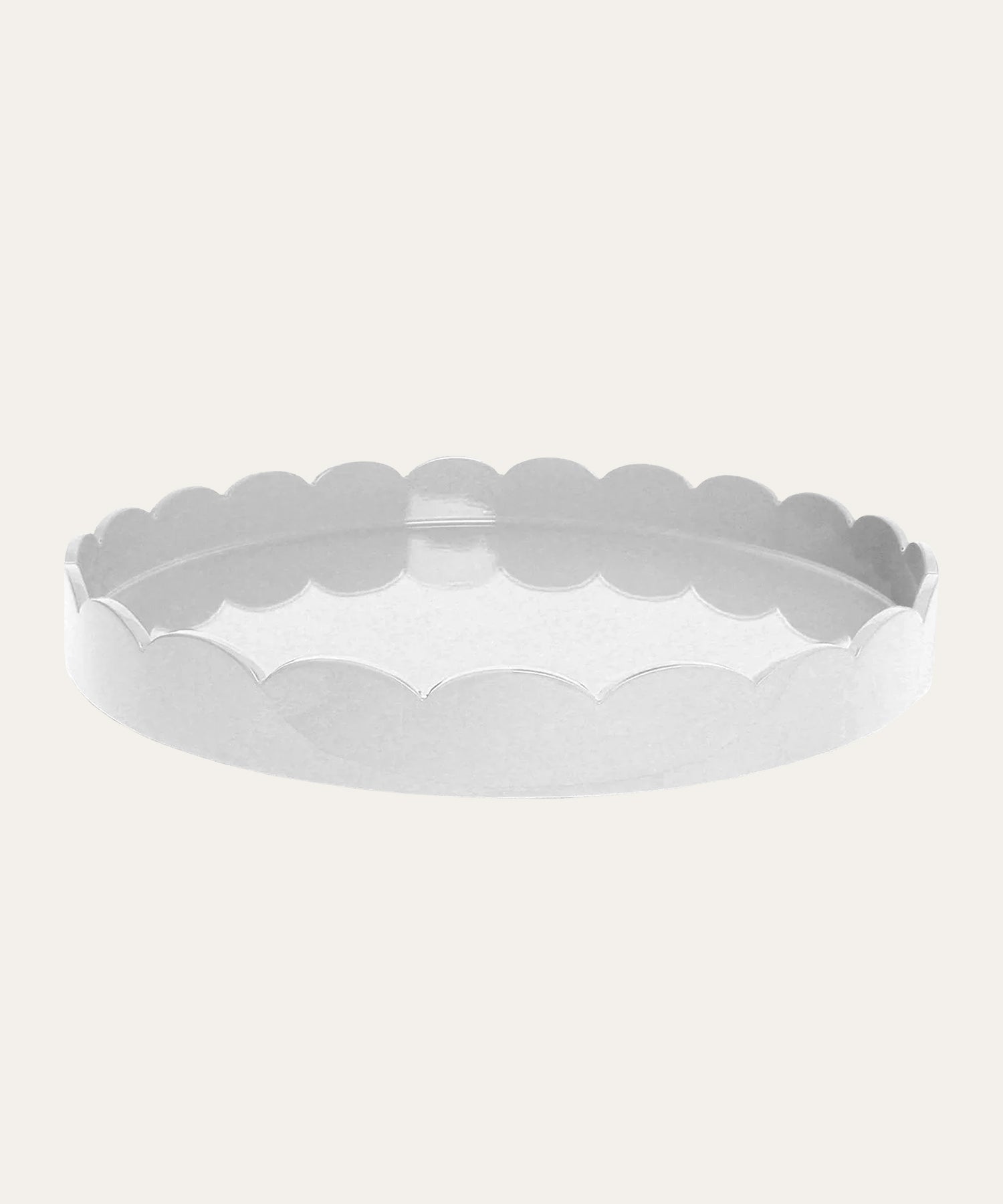 Scallop Tray, White – Stephenson House