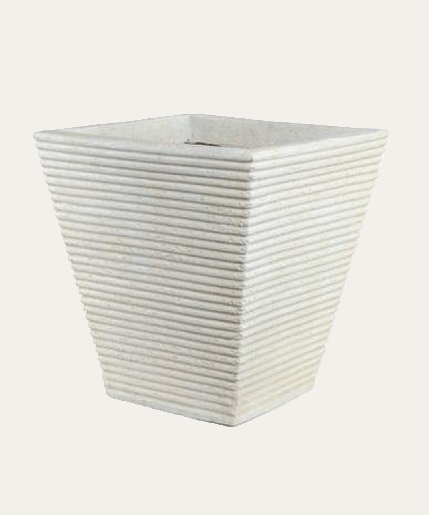 Square Ribbed Fiberglass Tree Planter – Stephenson House